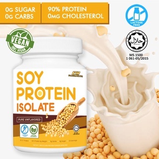 Pharmanutri Soy Protein Isolate 1kg, 33 ser(Unflavor) 91% Protein ...