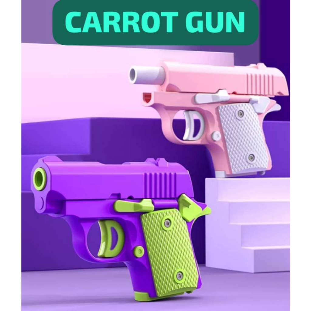 Carrot Gun Toy Gun Tok Tok Gun Toy Gun for kids 萝卜枪 | Shopee Malaysia