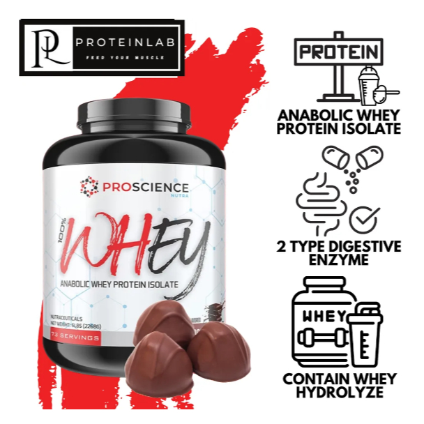 ProScience 100% Whey Anabolic Whey Protein Isolate (5lbs) | Shopee Malaysia