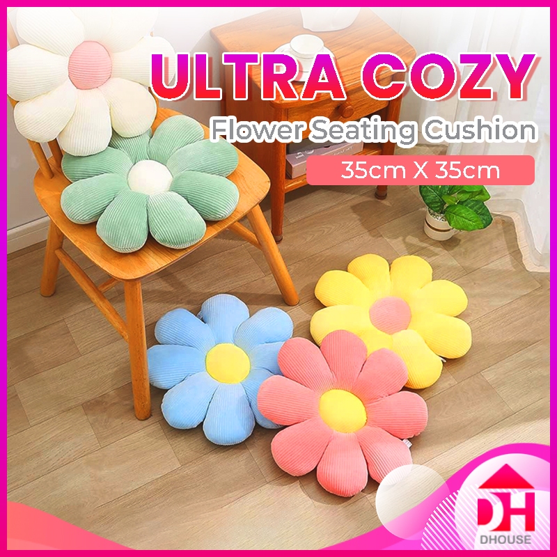 Cozy Flower Seating Cushion Sunflower Chair Seat Sofa Pillow Home Deco ...