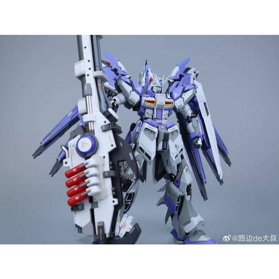 V-Tiger 1/100 Hi-Nu Gundam + HN Mega Bazooka with Metal Inner Frame ...