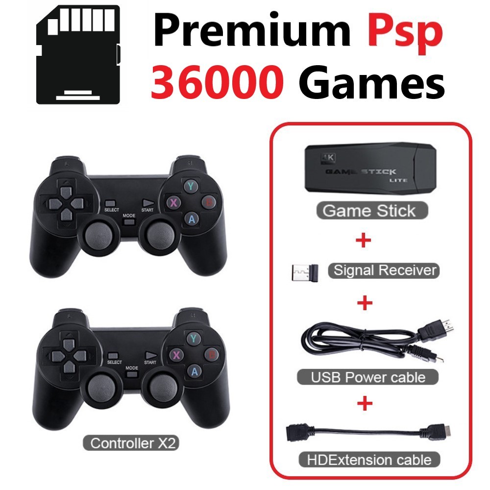 Game Box Tv Video Console Wireless Controller Ezy Easy Ps Game Retro Tv ...