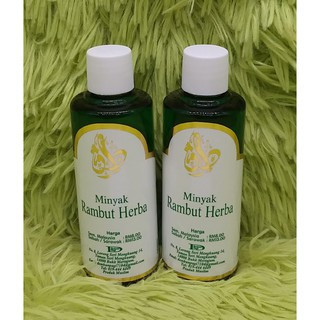 MINYAK RAMBUT HERBA MINYAK TRADISIONAL MELEMBUTKAN MELEBATKAN RAMBUT ...