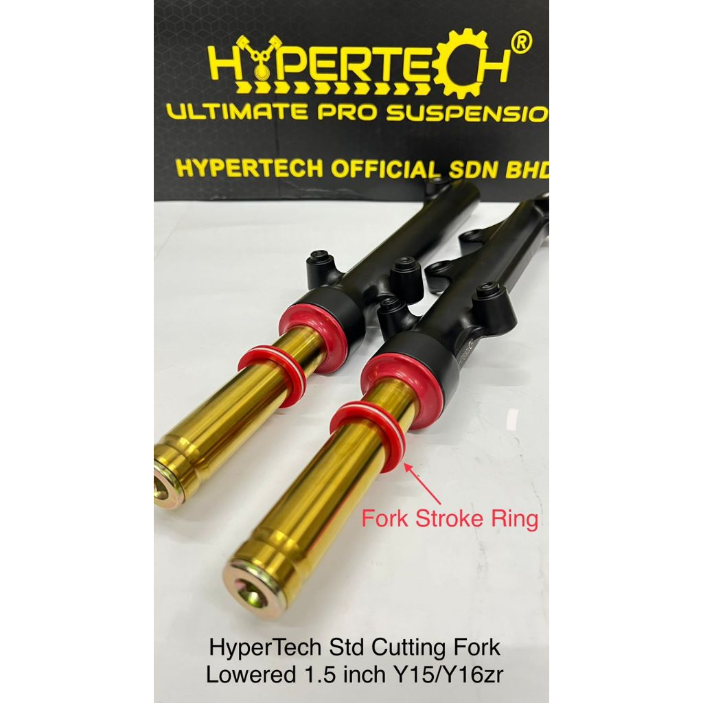 Y15/ Y16 Hypertech Ultimate Std Cutting Fork lowered 1.5 inch for Y15 Y16zr Y16zr ABS NVX NMAX ...