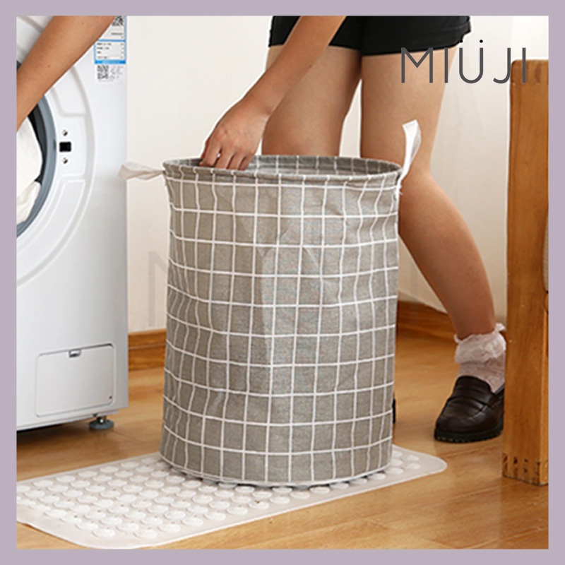 MIUJI Foldable Laundry Basket Storage Box Waterproof Large Bag Dirty ...
