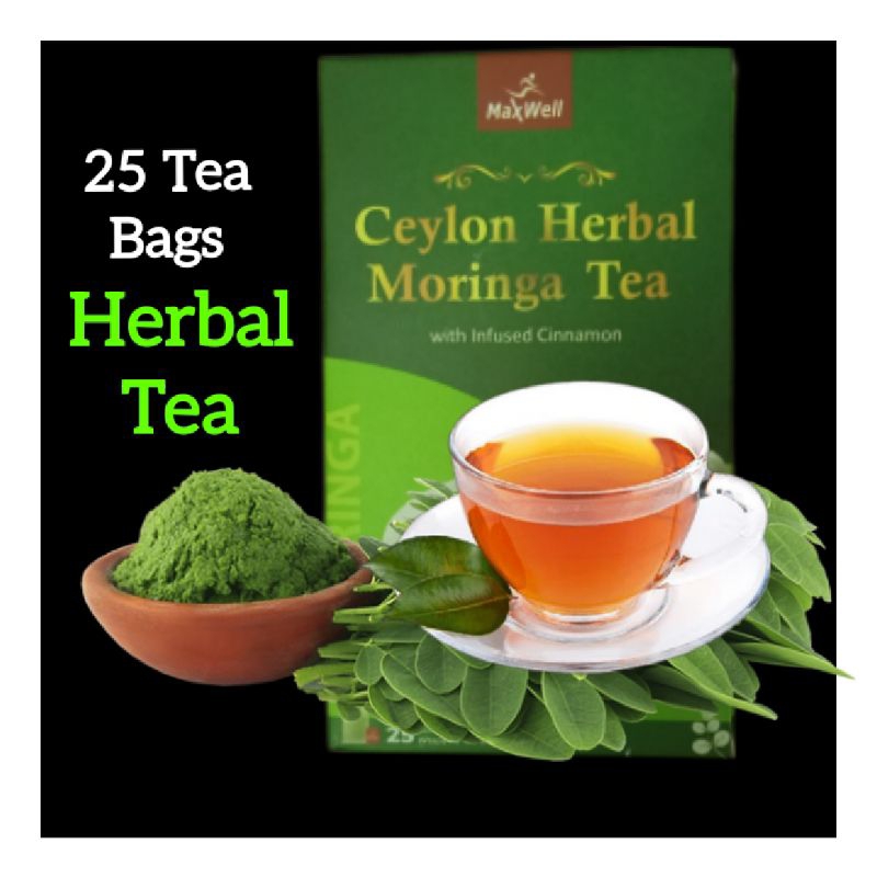 Ceylon Tea / Teh Daun Moringa - 1Box x 25 Bags | Shopee Malaysia