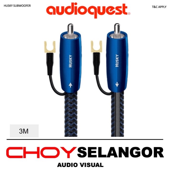 Audioquest Husky Subwoofer Cable 3M | Shopee Malaysia