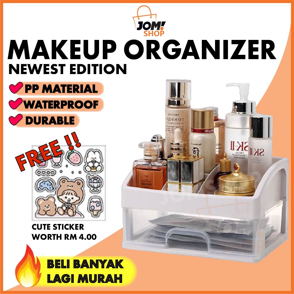 Bekas Susun Makeup/Cosmetic Box Organizer/Makeup Storage/Cosmetic ...