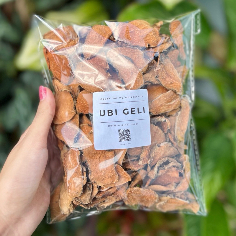 Ubi Geli Kering (100g) / Merawat Sakit Buah Pinggang/ Gout/ Wanita ...