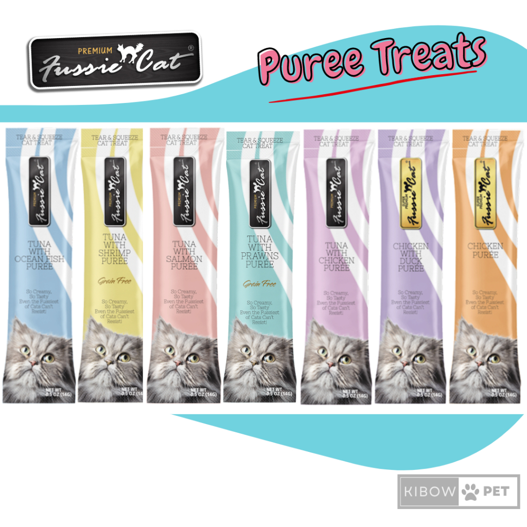 Fussie Cat Puree Treats (4 x 14g) | Shopee Malaysia