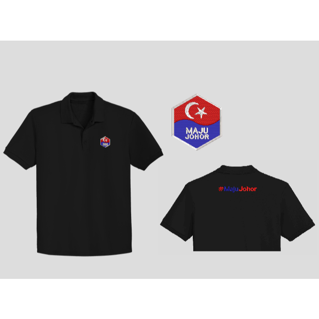 Polo Shirt Maju Johor (SULAM) | Shopee Malaysia