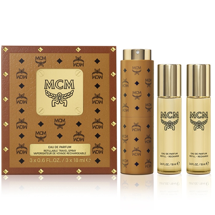 ORIGINAL MCM EDP 3 X 18ML Refillable Travel Perfume Gift Set | Shopee ...