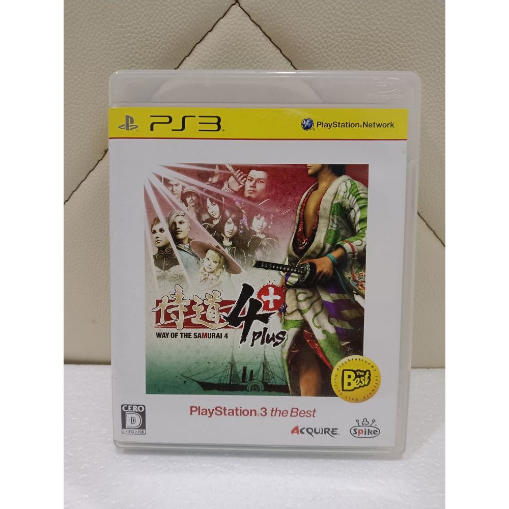 [USED] PS3 SAMURAI DOU 4 PLUS / PS3 WAY OF THE SAMURAI 4 PLUS (R2 ...
