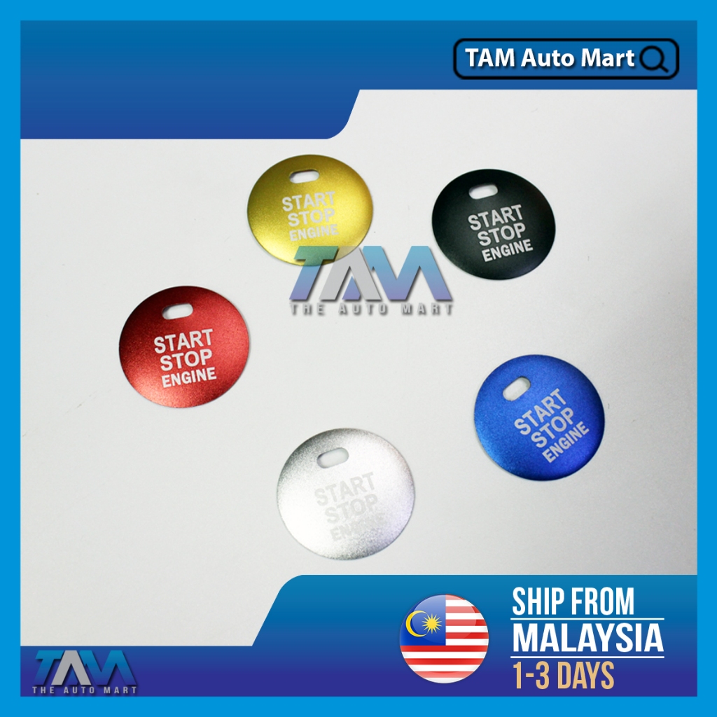 Perodua Myvi Axia (2014-2024) Push Start Button Protector Cover TAM ...