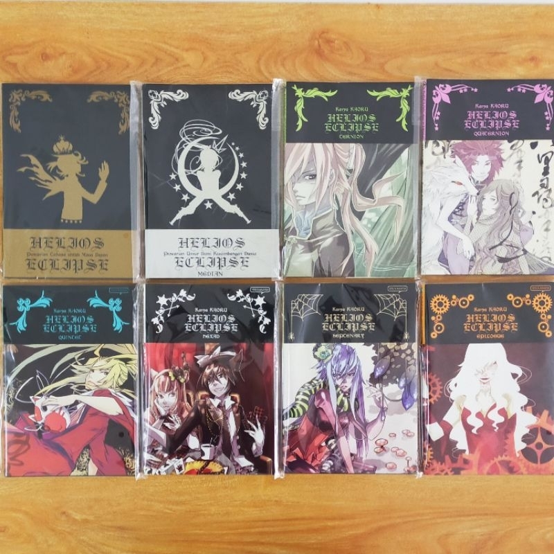 FULL SET KOMIK PRELOVED GEMPAK STARZ HELIOS ECLIPSE KARYA KAORU ...