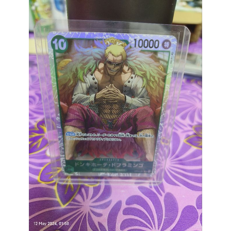 (Ori)One Piece Card Game OP04-031 SR Donquixote Doflamingo | Shopee Malaysia