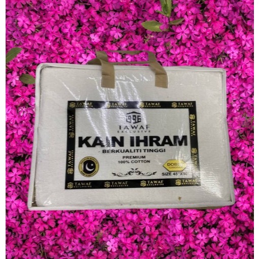 TAWAF EXCLUSIVE BRAND KAIN EHRAM KAIN IHRAM KAIN EHRAM COTTON DEWASA ...
