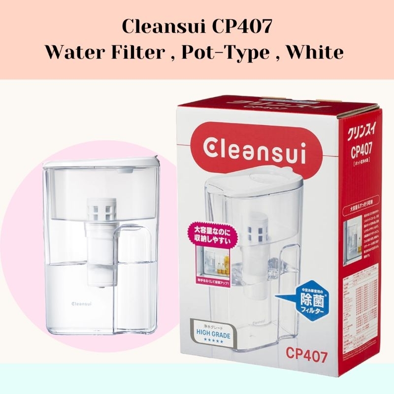 Cleansui CP407 Water Filter Pot Type | Shopee Malaysia
