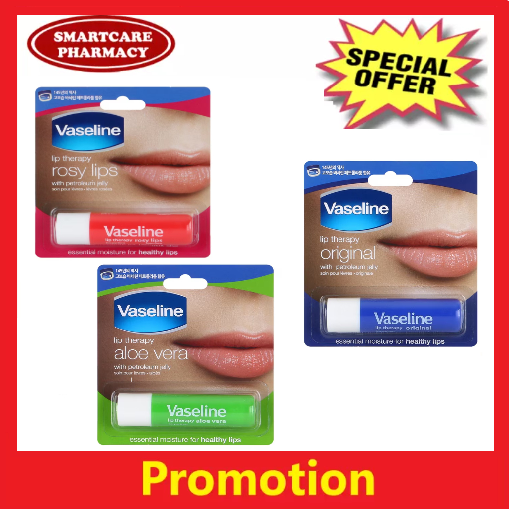 Vaseline Lip Therapy 4.8g | Shopee Malaysia