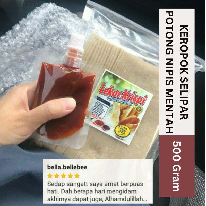 Keropok Potong Keping Nipis Selipar Crispy Ikan Kerisi Fish Family ...