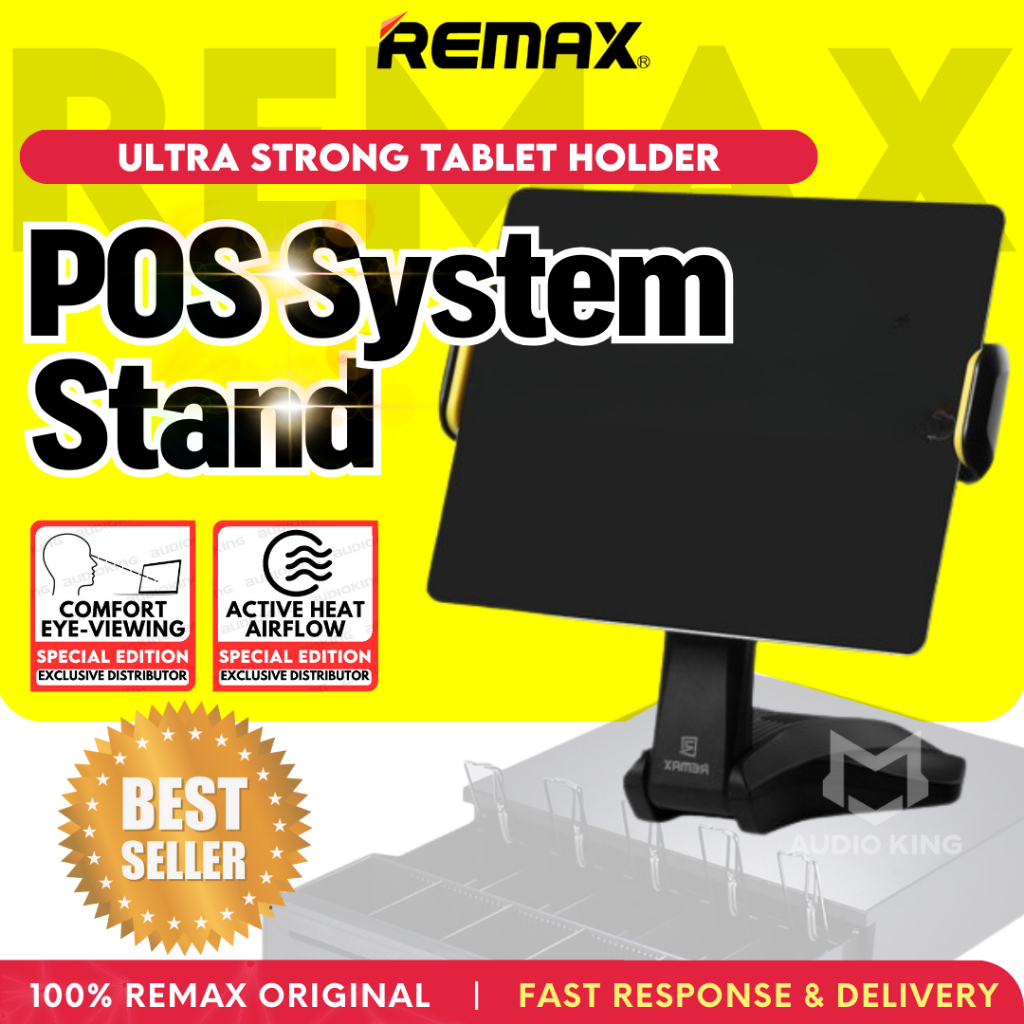 REMAX Adjustable POS System Tablet Monitor Tab Stand Phone Holder For ...