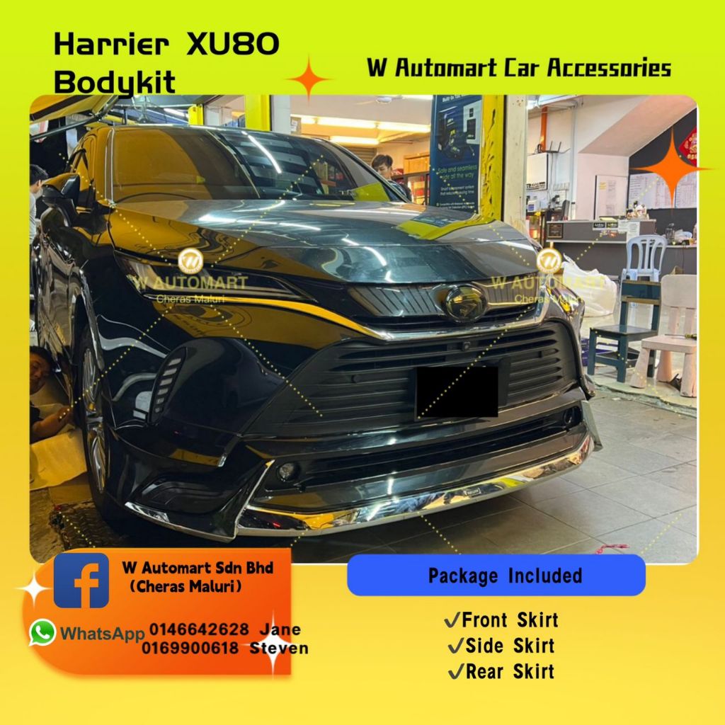TOYOTA HARRIER 2020 XU80 MODELISTA BODYKIT | Shopee Malaysia