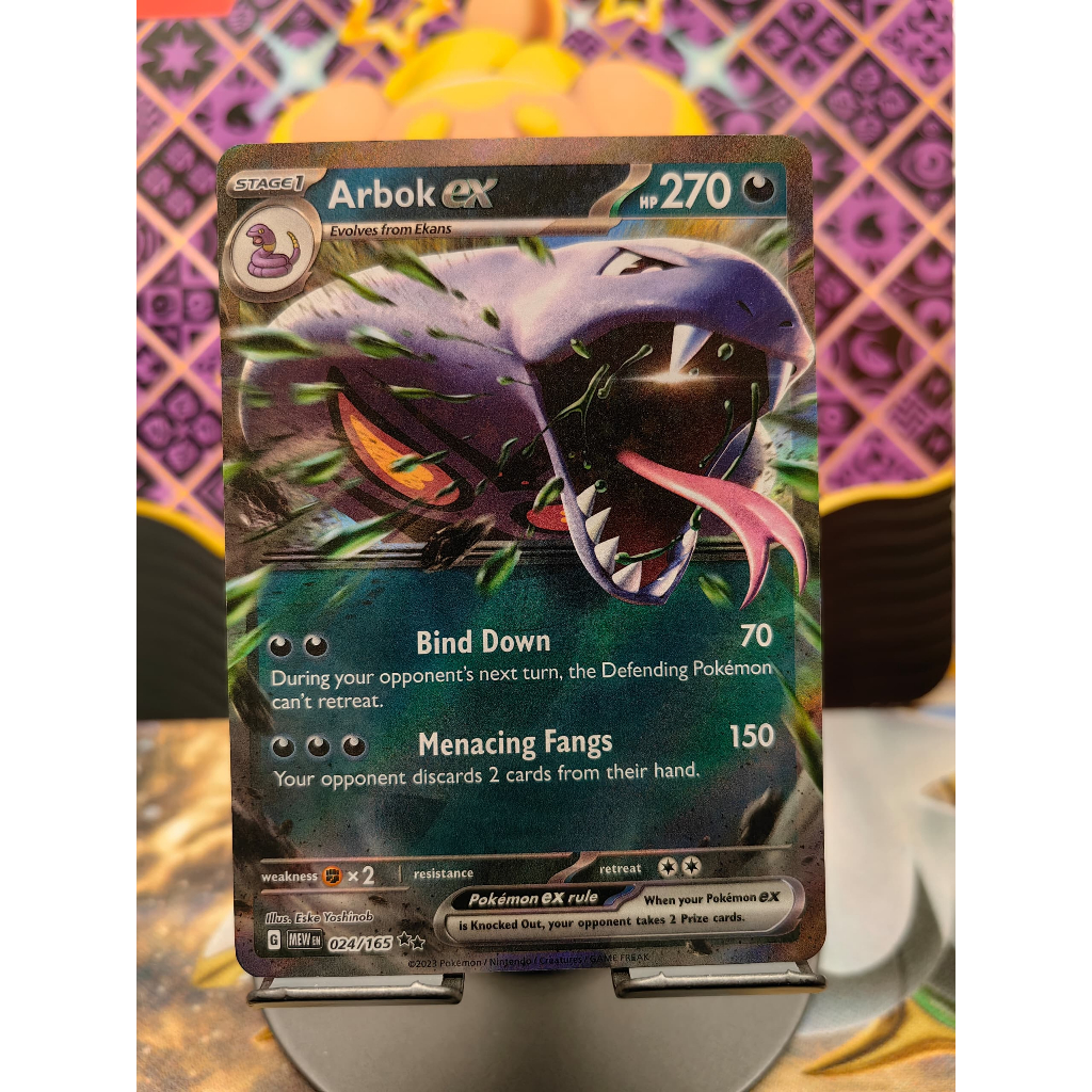 Arbok ex - 024/165 - SV: Scarlet & Violet 151 (MEW) | Shopee Malaysia