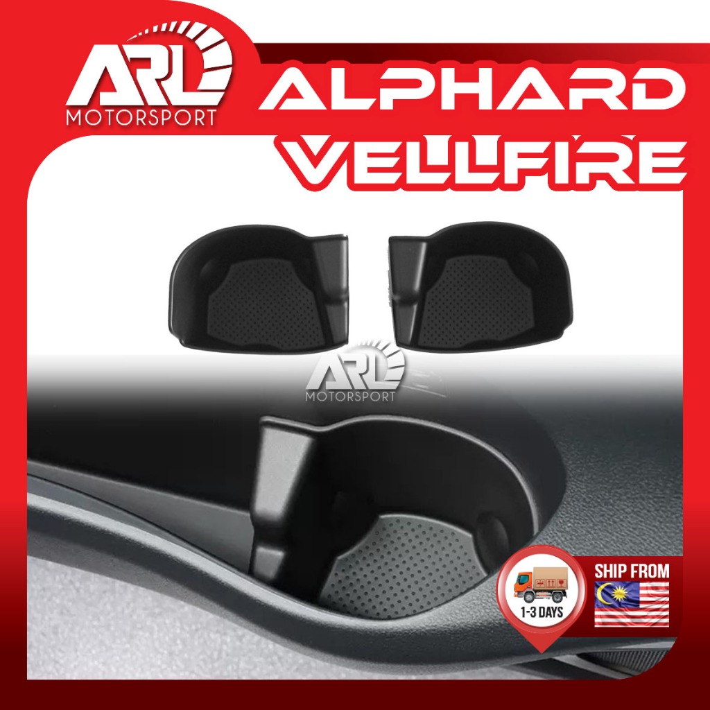 Toyota Alphard Vellfire 2024 AH40 AGH40 Front Door Cup Holder Insert ...