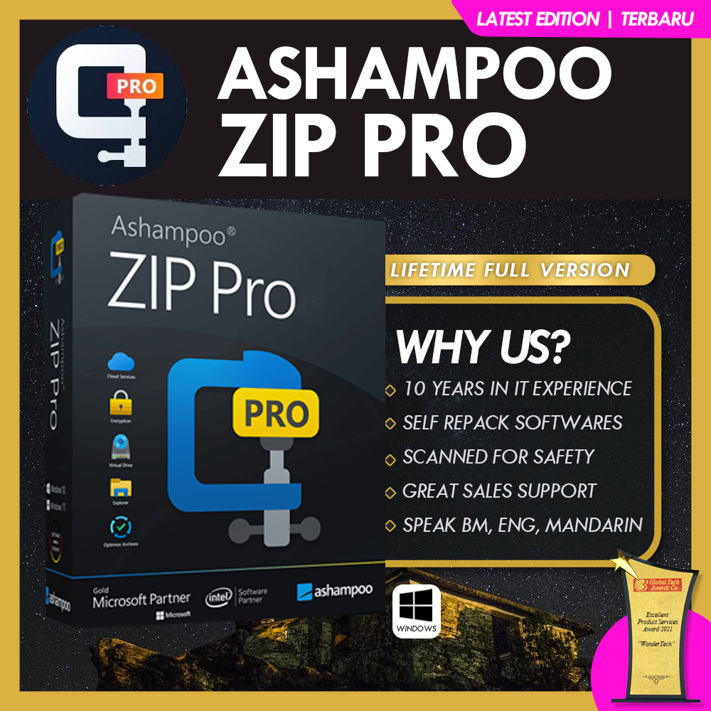 ASHAMPOO ZIP V4.50.01🔥100% WORKS🔥 🔥Latest Version Software | Lifetime ...