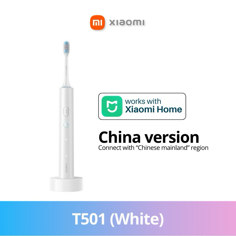 Xiaomi Smart Sonic Electric Toothbrush T501 | Smart Mijia APP T500/T500C | Shopee Malaysia