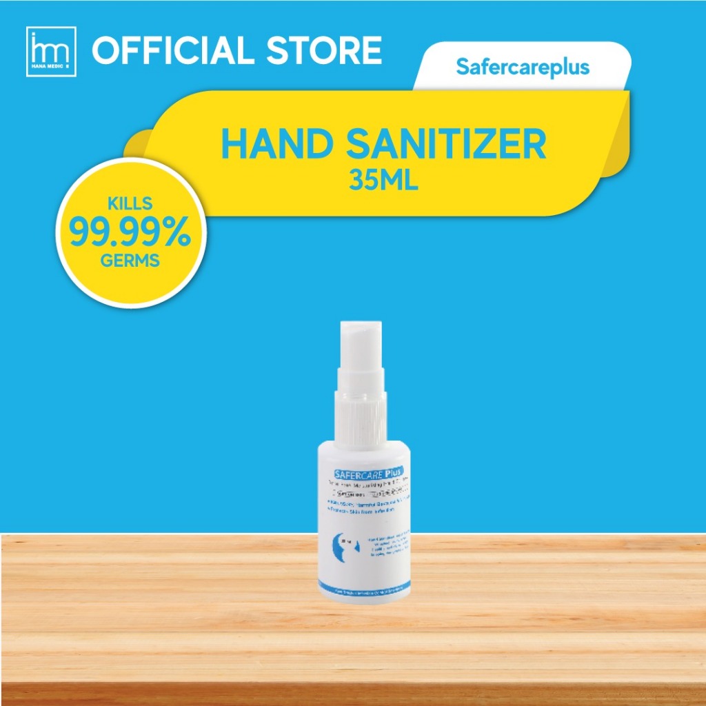 Safercare Plus Rinse Free Moisturising Hand Sanitizer (35ml) Wholesale ...
