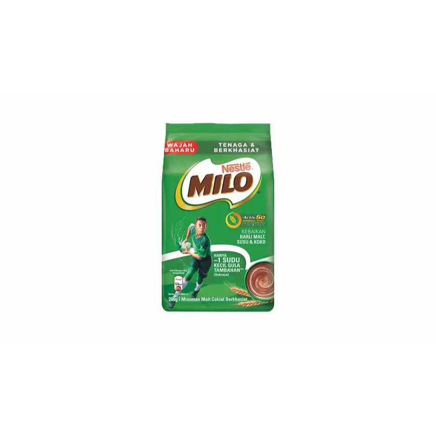 MILO active GO soft pack 200g 400g + 50g 1kg | Shopee Malaysia