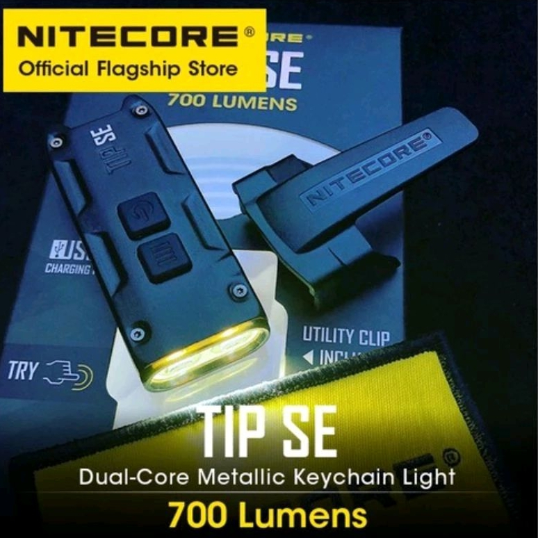 NITECORE TIP SE Torch Light Flashlight 700 Lumen Lampu Suluh Mini ...