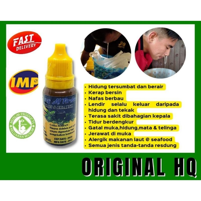 ubat titik resdung sinus herba kampung | Shopee Malaysia