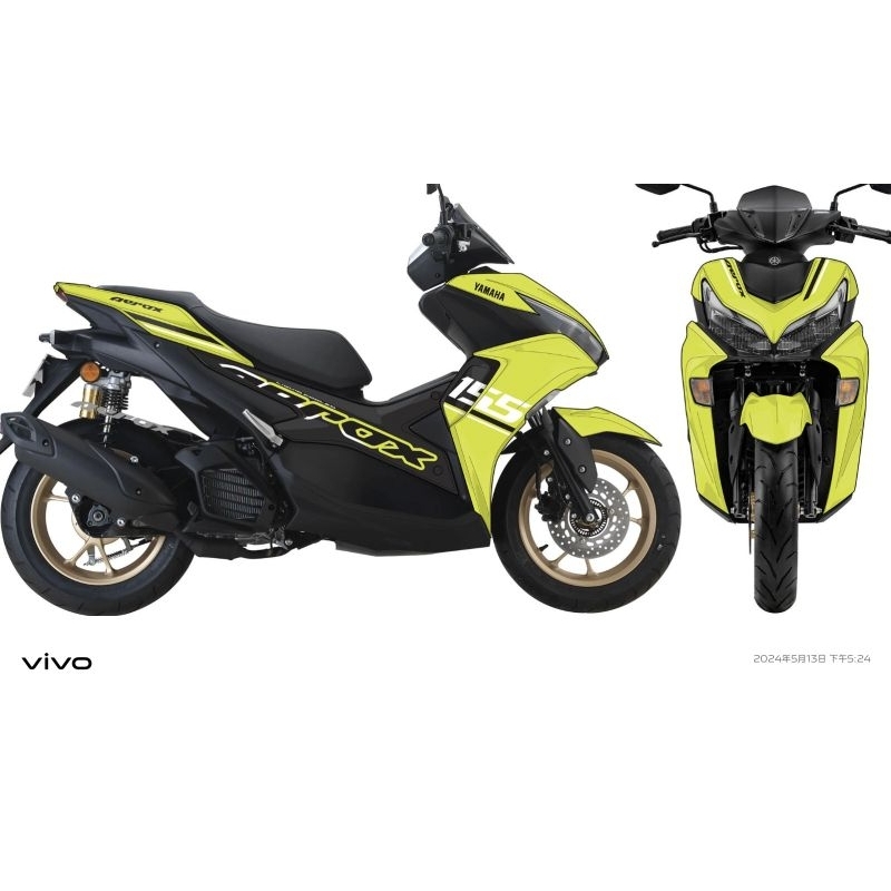 NVX V2 AEROX V2 BODY STICKER CUSTOM | Shopee Malaysia