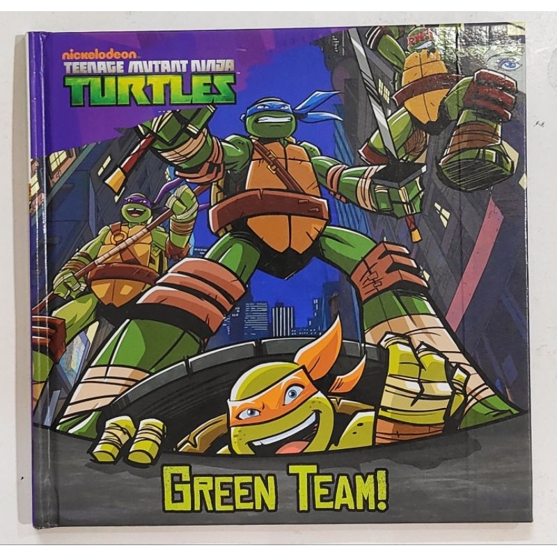 Ninja Turtles Nickelodeon teenage mutant ninja turtles Green Team ...