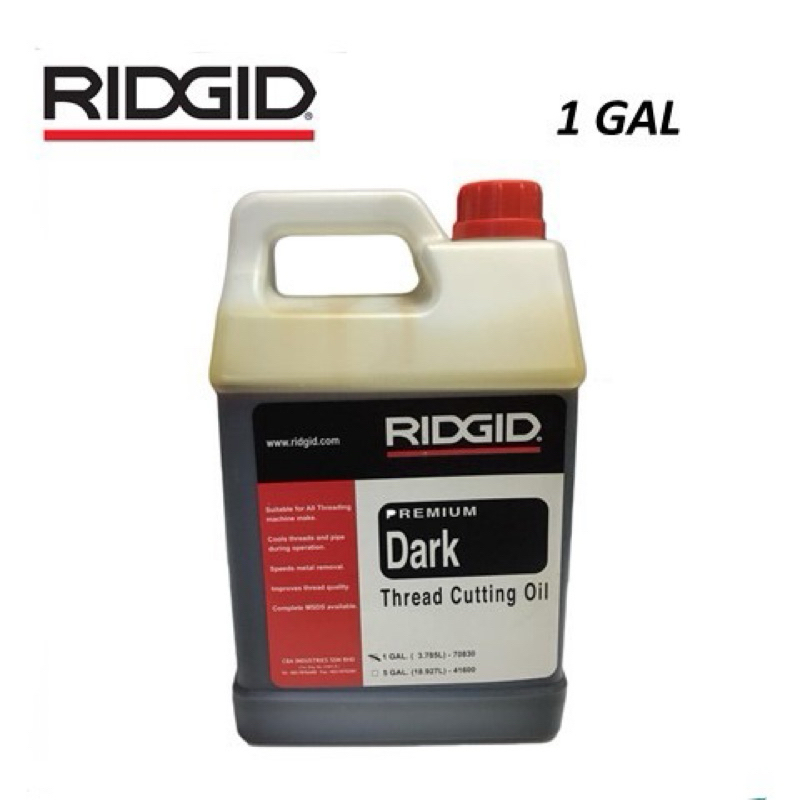 Ridgid premium dark pipe thread cutting oil | Shopee Malaysia