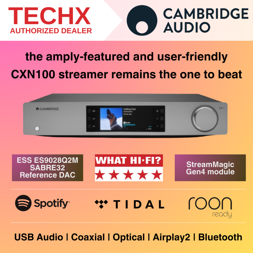 Cambridge Audio CXN100 Network Player ESS ES9028Q2M SABRE32 Reference ...