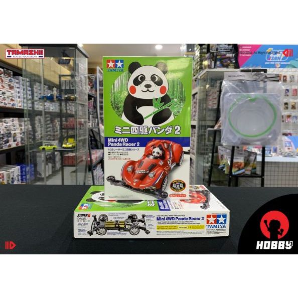 Tamiya 18092 Panda Racer 2 (Super II Chassis) (Mini 4WD) | Shopee Malaysia