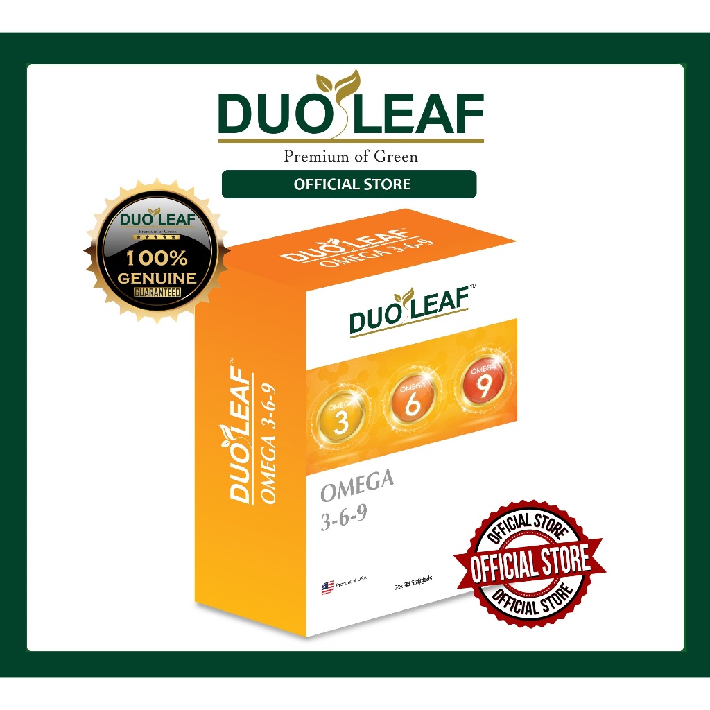 Duoleaf Omega 3-6-9 (2x50s) | Shopee Malaysia