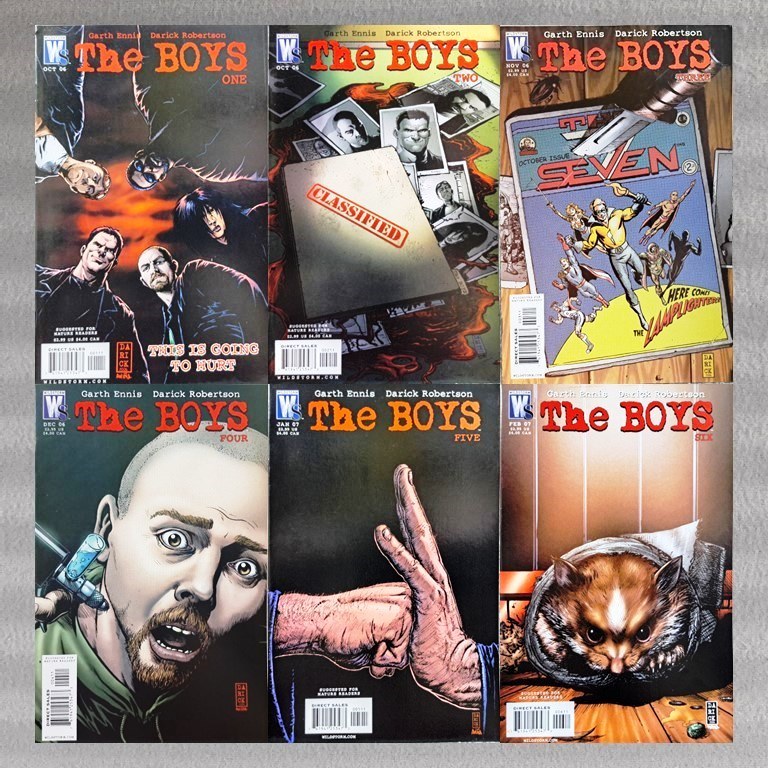 Boys #1-#6 (Partial Set) Wildstorm/Dynamite Comics (I-P) Key Issue (1st ...