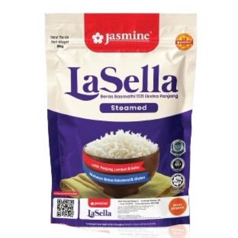 PROMOTION PRICE ‼️Jasmine La Sella Steamed Rice 2kg | Shopee Malaysia