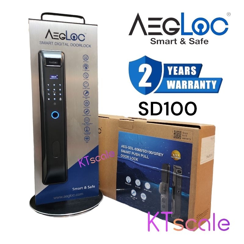 AEGLOC DIGITAL SMART LOCK SD100 | Shopee Malaysia