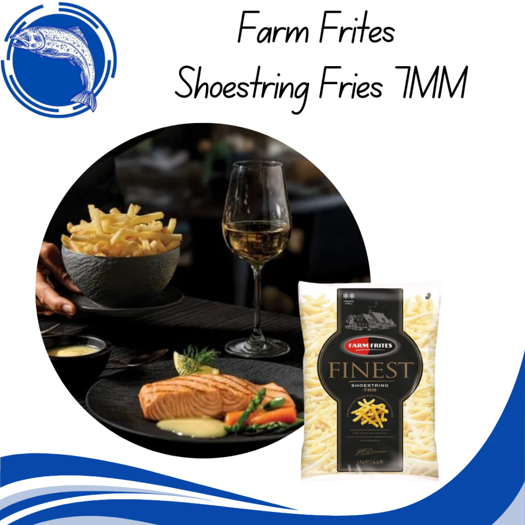 🔥New 🔥Farm Frites Brand Shoestring Fries 7MM [ 2KG/Pack ] | Shopee Malaysia