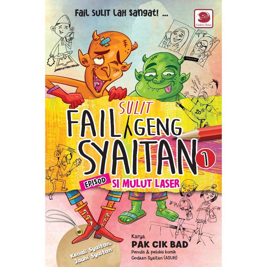 𝗧𝗘𝗥𝗕𝗔𝗥𝗨! Fail Sulit Geng Syaitan 1 karya Pak Cik Bad | Shopee Malaysia