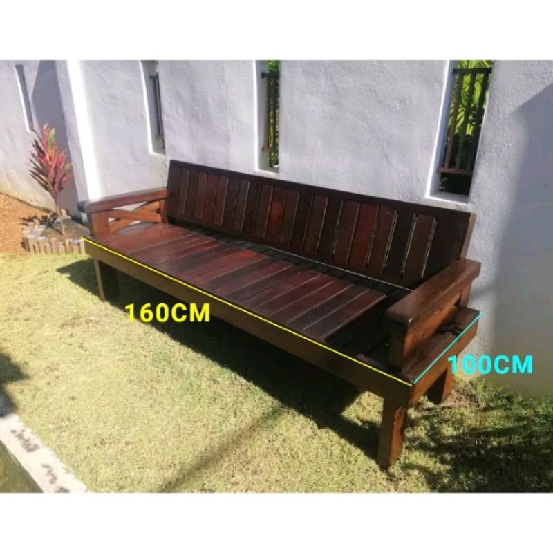 Kerusi Kayu Panjang (Pre Order) | Shopee Malaysia