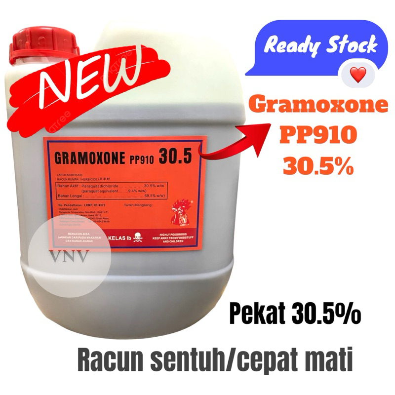 Racun Sentuh 30.5%(fomula baru)20L original cepat mati/tak rosak akar ...