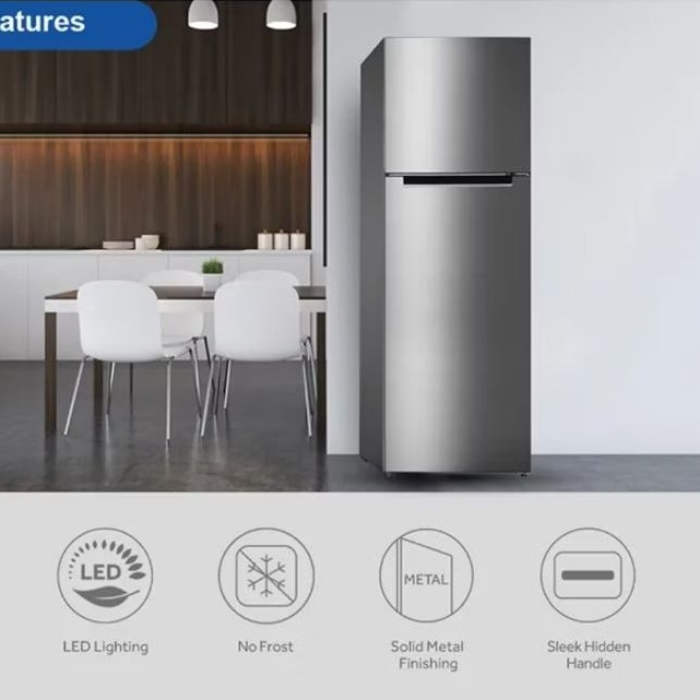 Haier 2 Doors Refrigerator | Peti Sejuk 2 Pintu 197L HRF-239H | Shopee ...