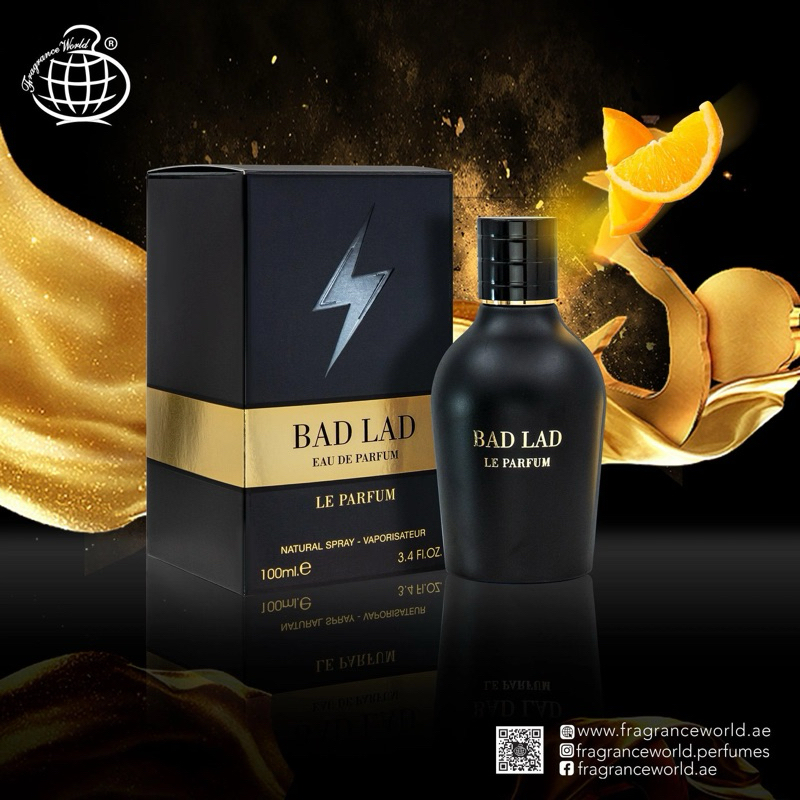 Bad Lad 100ml Eau De Parfum Perfume Spray By Fragrance World For Men ...