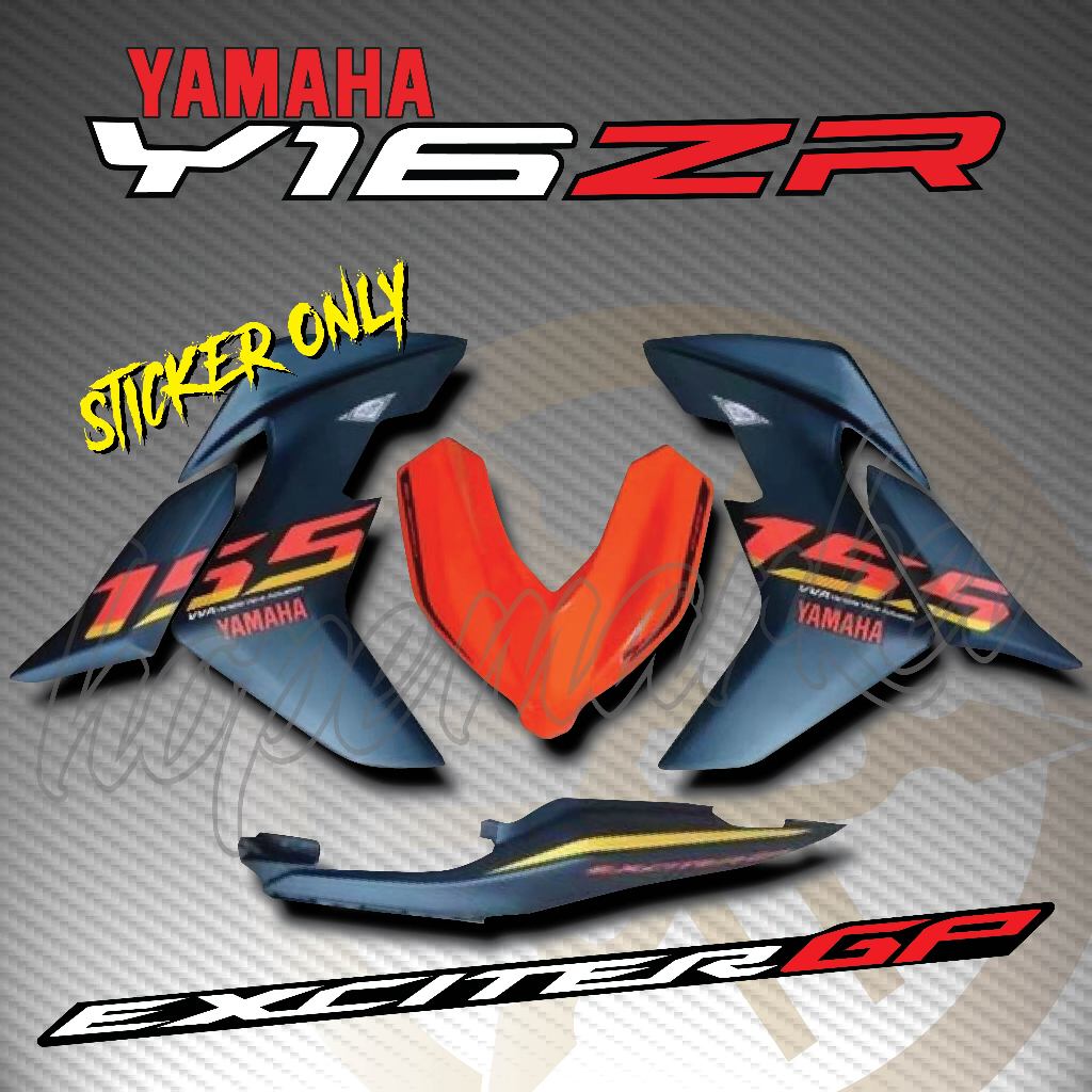 STRIPE MOTOR YAMAHA Y16 Y16ZR EXCITER GP VIETNAM (2) CUSTOM BODY ...
